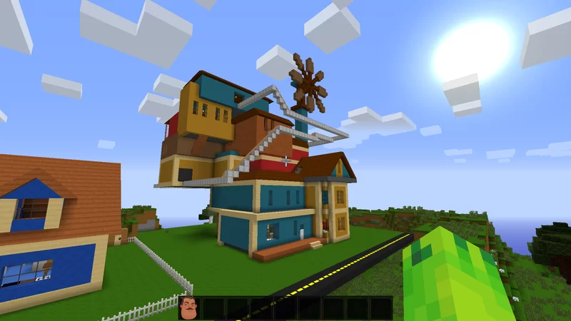 Hello Neighbor Alpha 4 Minecraft Map