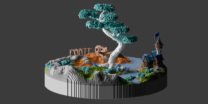 COMM | MAGIC WORLD Minecraft Map