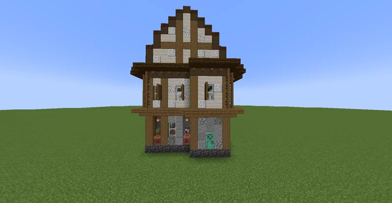 Swiss House Schematic No. 5 Minecraft Map