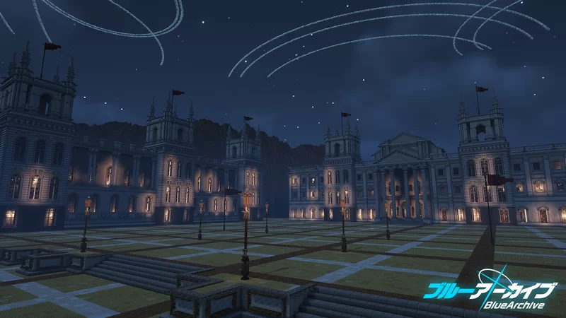 Blue Archive - Gehenna Campus Minecraft Map