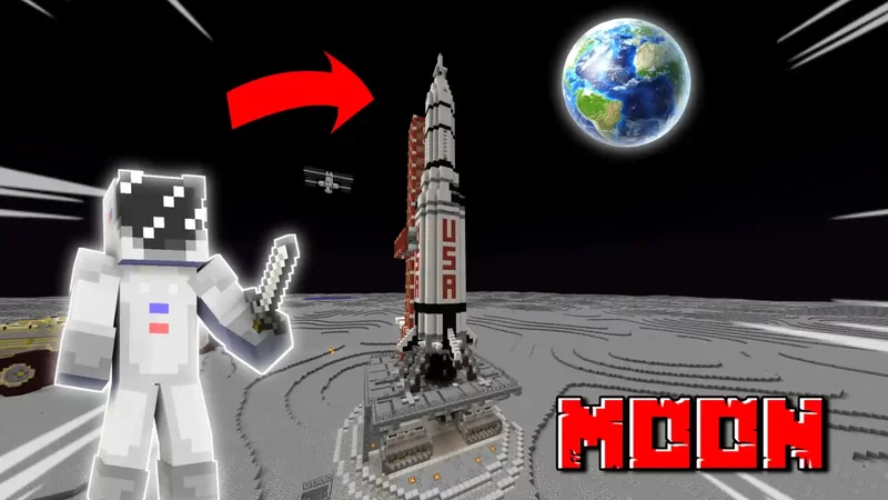 Minecraft Moon Map Minecraft Map