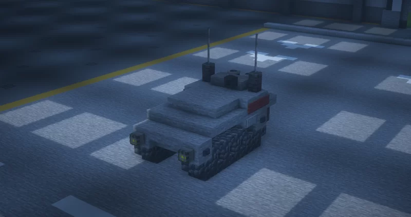 REICHMETALL // Reichmetall Sentinel-G1 UGV Minecraft Map