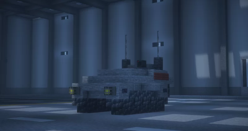 REICHMETALL // Reichmetall Sentinel-G1 UGV Minecraft Map