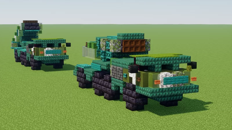 BM-27 Uragan Rocket Launcher Minecraft Map