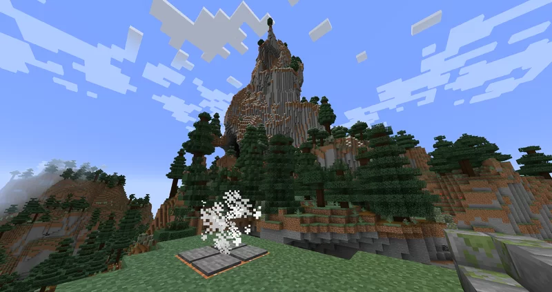 The Mountains - Parkour Map Minecraft Map