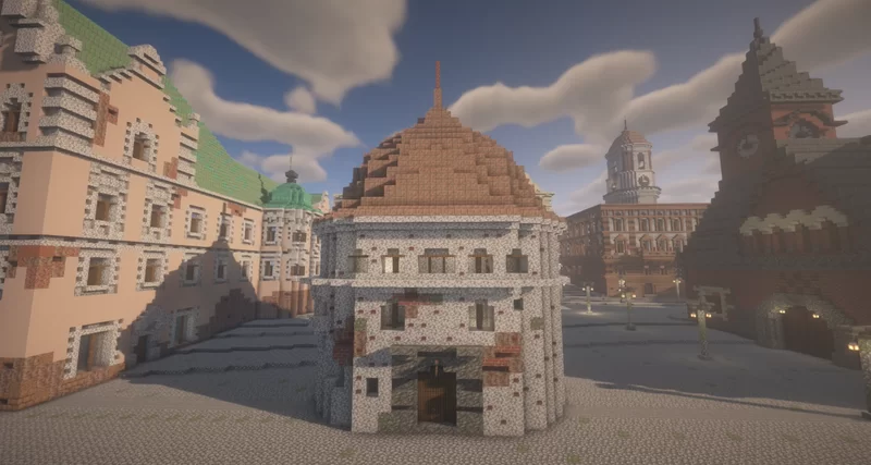 Round tower, Vyborg Minecraft Map