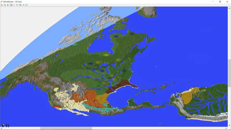 Earth map Minecraft Map
