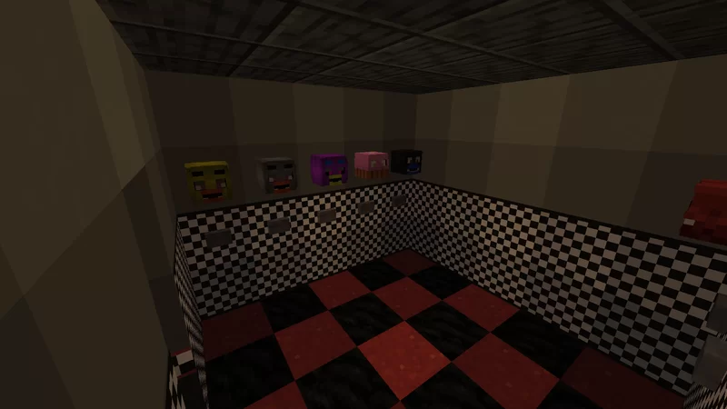 Vanilla Fnaf Multiplayer Map Minecraft Map