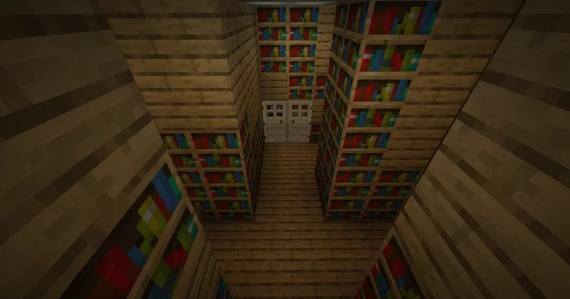 The Library (Adventure, Parkour, and Puzzle map) 1.21.1+ Minecraft Map