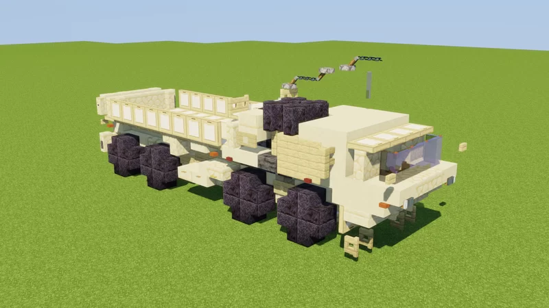 Oshkosh M977A4 HEMTT Cargo Truck Minecraft Map
