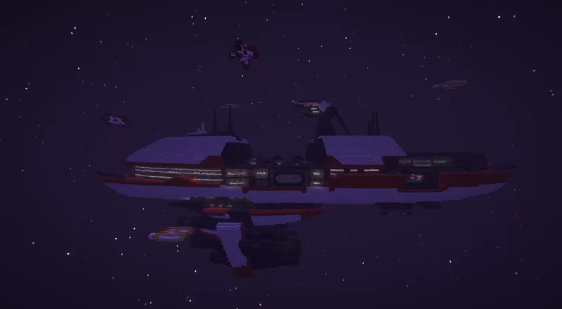 Valor-class cruiser Minecraft Map