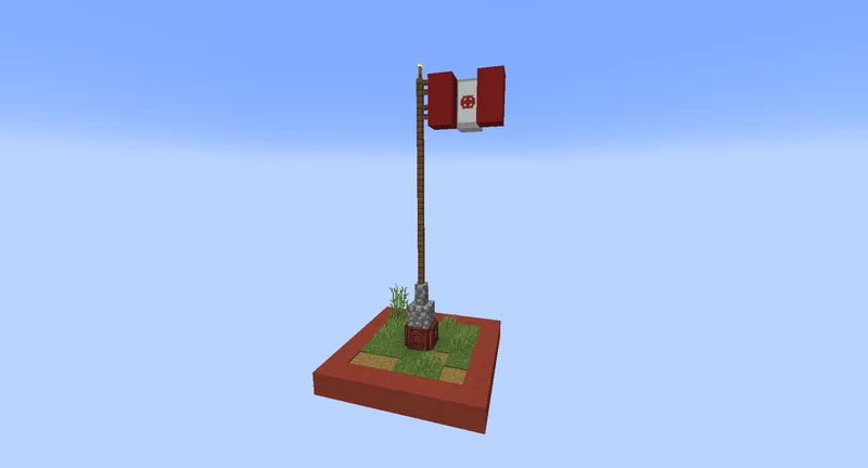 Susland flagpole Minecraft Map