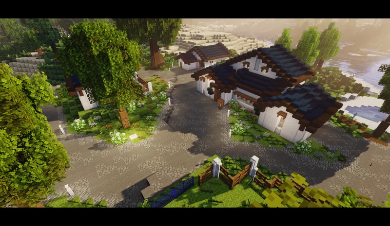 Parry Park Horse Stables - 1.18 SWEM Modded Survival Map Minecraft Map