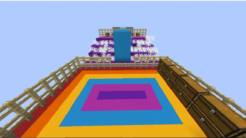 Fall Guys: El aire es un obstaculo Minecraft Map