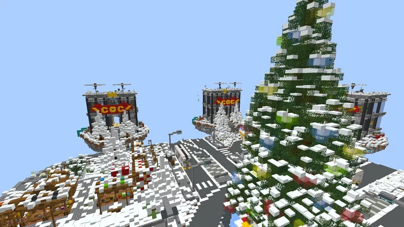Skywars Map ( Christmas ) Minecraft Map
