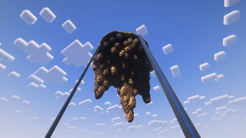 Small Floating Island Minecraft Map