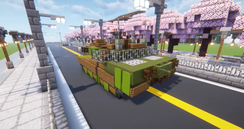 K2 Black Panther MBT (Main Battle Tank) Minecraft Map