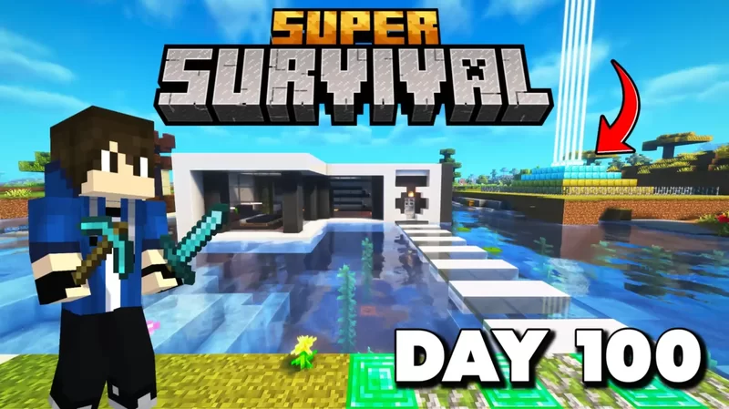 Minecraft 1.21 Super Survival Map Minecraft Map