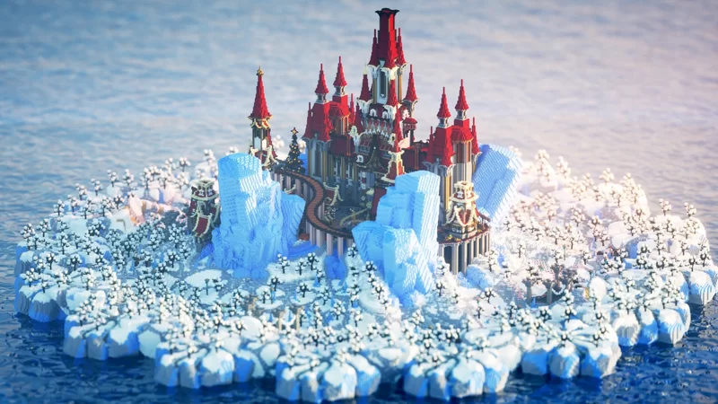 winter palace Minecraft Map
