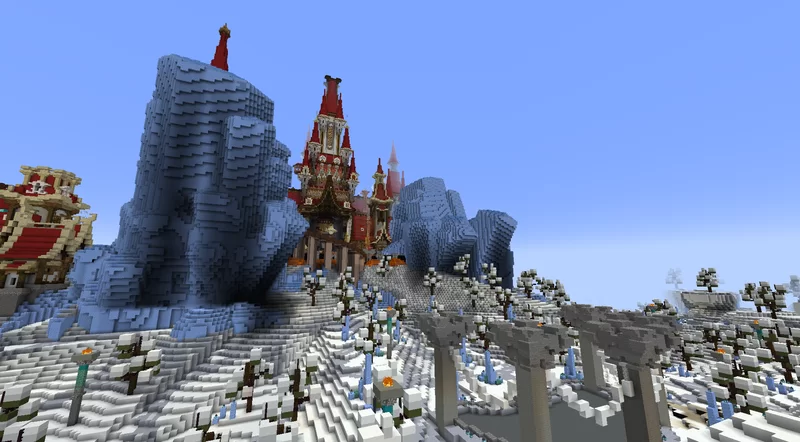 winter palace Minecraft Map