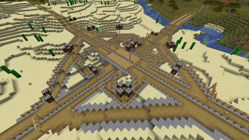 Roadway World's Route System Minecraft Map