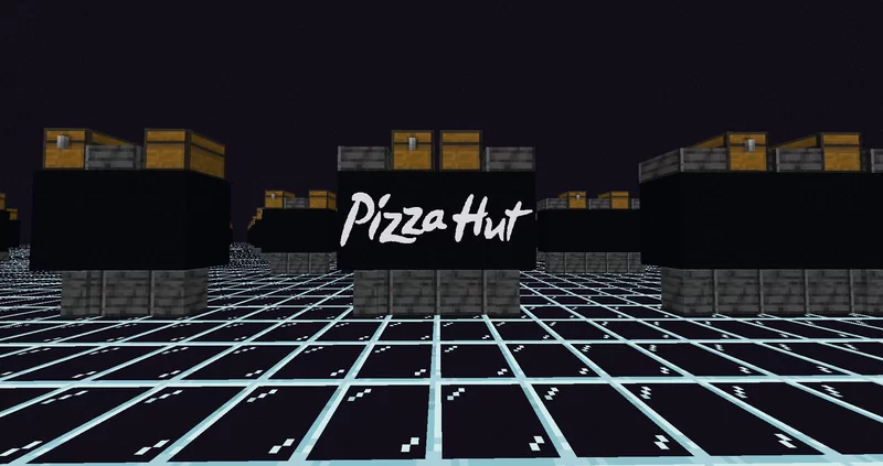 Pizza Hut - MapArt Minecraft Map