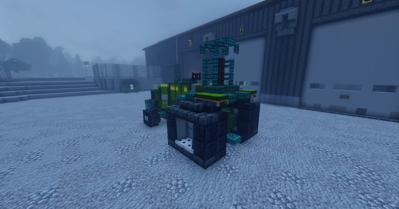 John Deere, Pro stock Pulling tractor Minecraft Map