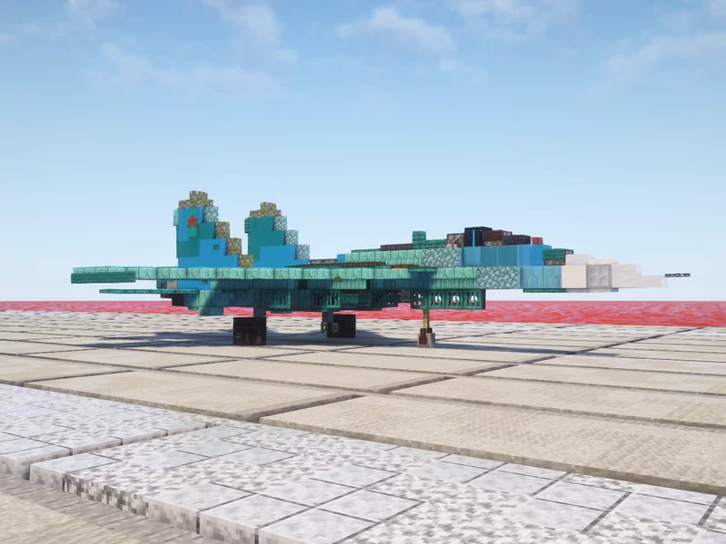 Su-27 S 1.5:1 Minecraft Map