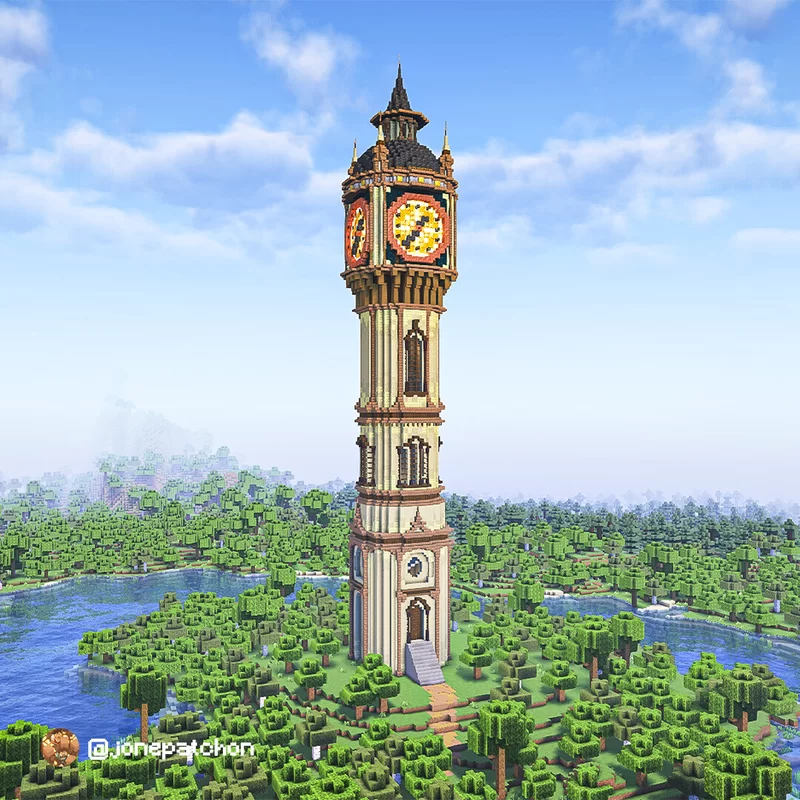 Clock Tower Minecraft Map
