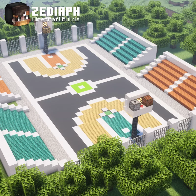 Basketball Court - Zediaph Minecraft Map