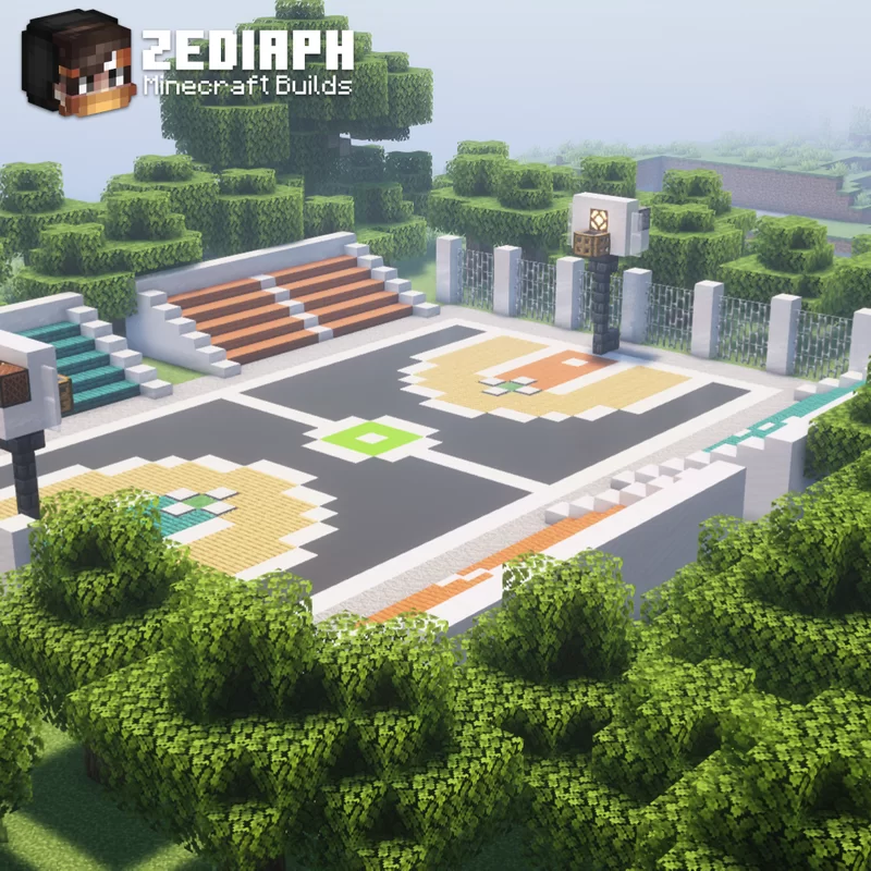 Basketball Court - Zediaph Minecraft Map