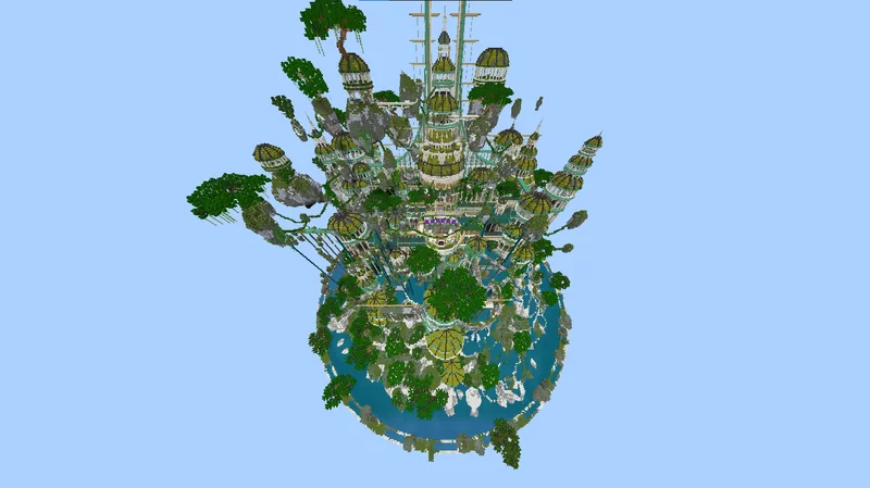 Lobby SkyWars Cubecraft Minecraft Map
