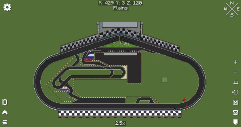 Daytona Racetrack Minecraft Map