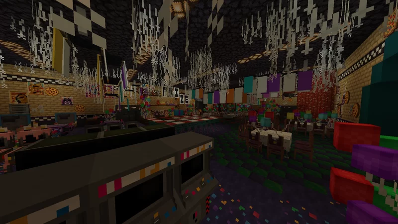 Freddy Fazbear's Pizzeria & Arcade (Yet Another Minecraft FNaF Map: 10 Years Edition) Minecraft Map