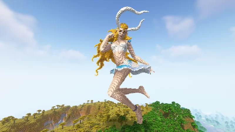 Minecraft Ishtar Statue Minecraft Map