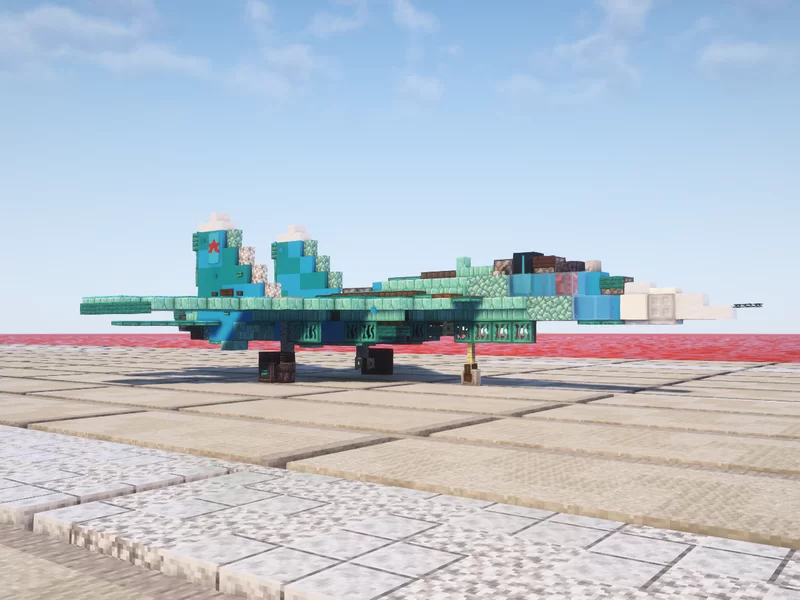 Su-27 SM 1.5:1 Minecraft Map