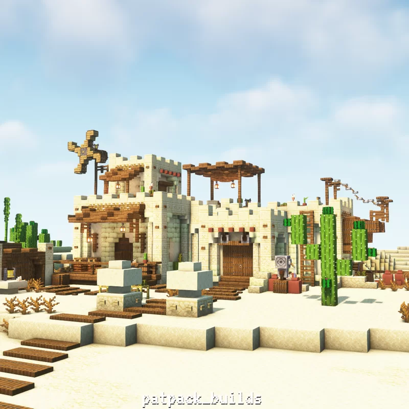 Sandy House Minecraft Map