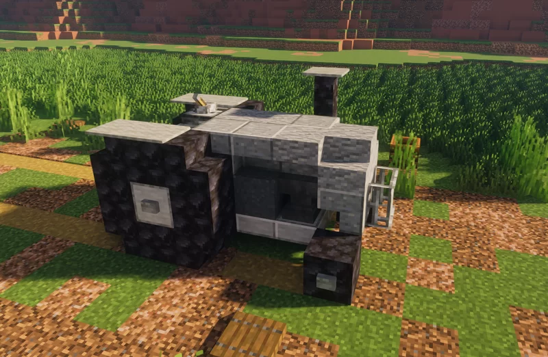 Small Gray Tractor (FREE DOWNLOAD) Minecraft Map