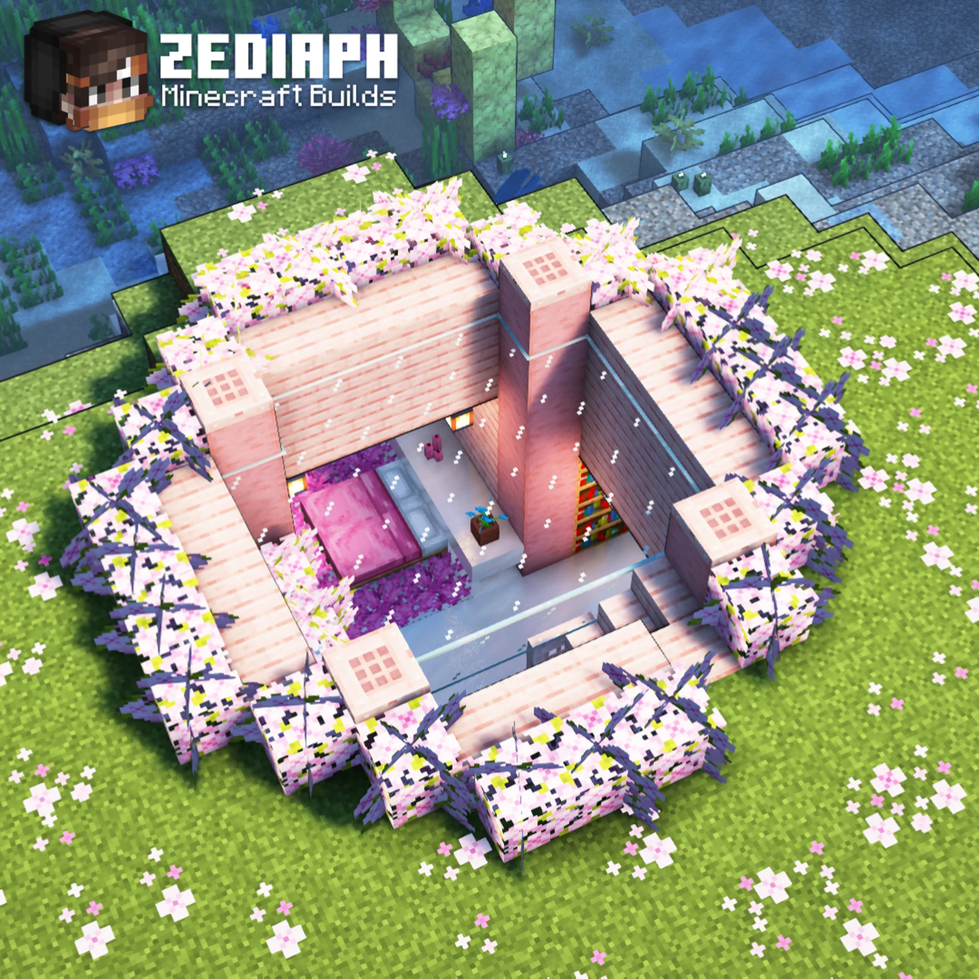 Minecraft Underground House Minecraft Underground House 👌 Follow