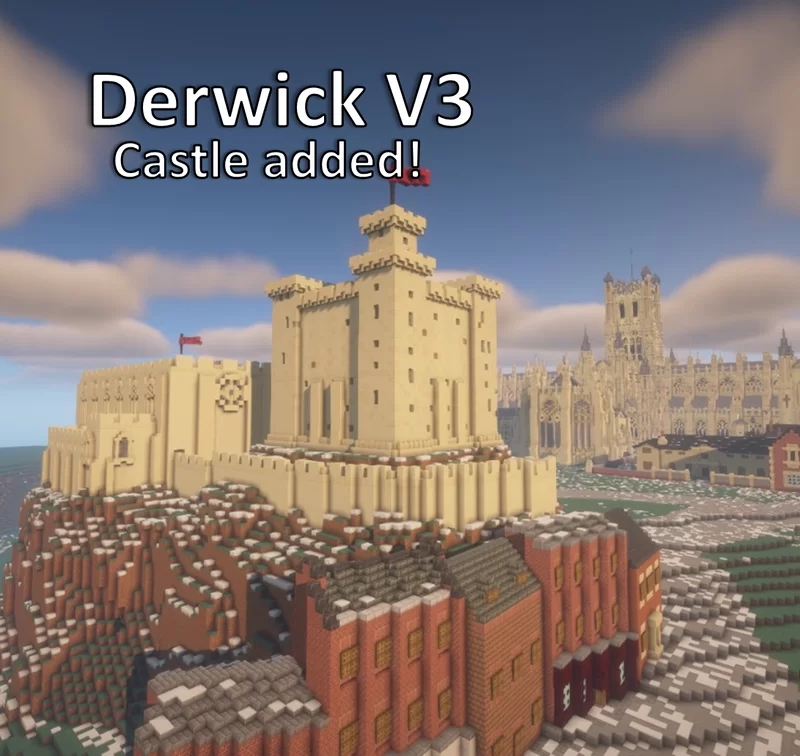 Derwick: An English Cathedral City (V3) Minecraft Map