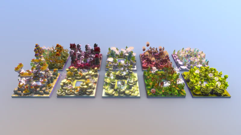 10 Prison Mines | 200x200 | Pack Minecraft Map