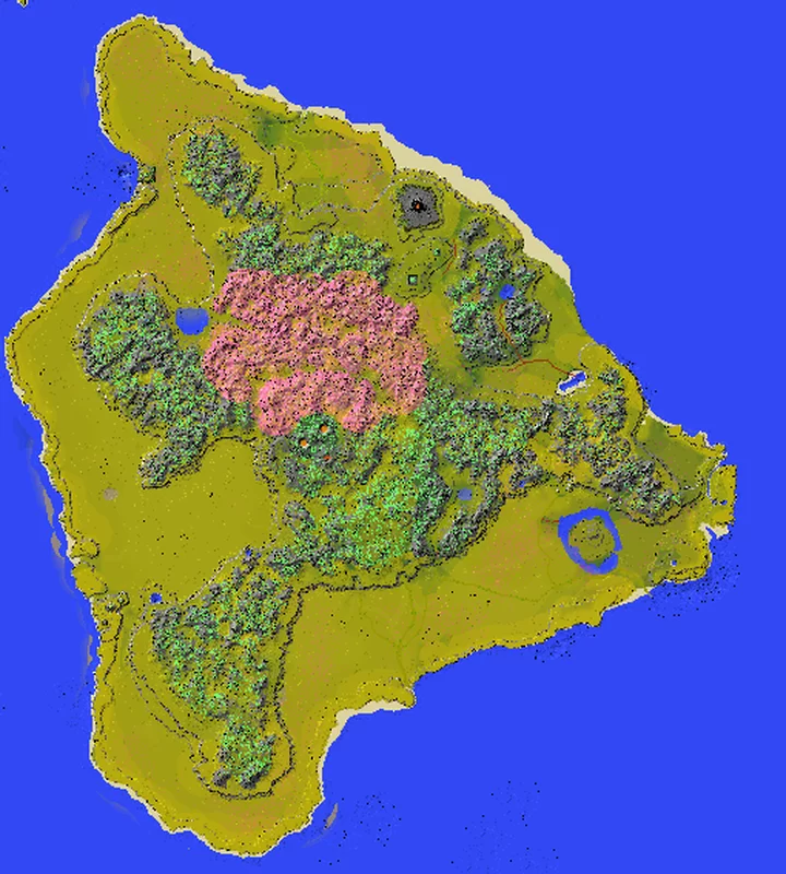Hawaii the big island bedrock download free Minecraft Map