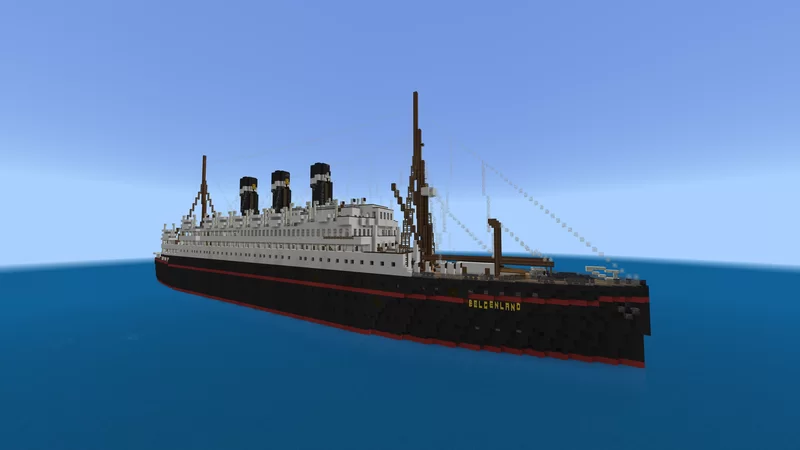 SS Belgenland Minecraft Map