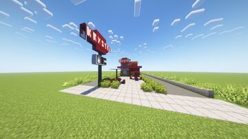 Restaurant Minecraft Maps with Downloadable Schematic