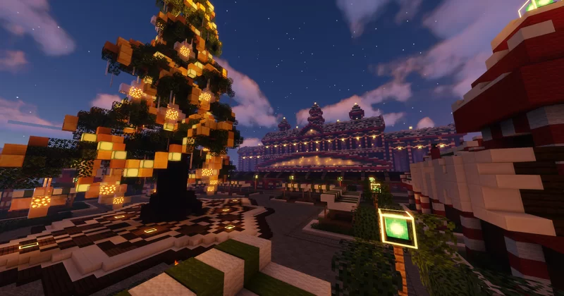 Spawn CHRISTMAS [FREE DOWLOAD] Minecraft Map