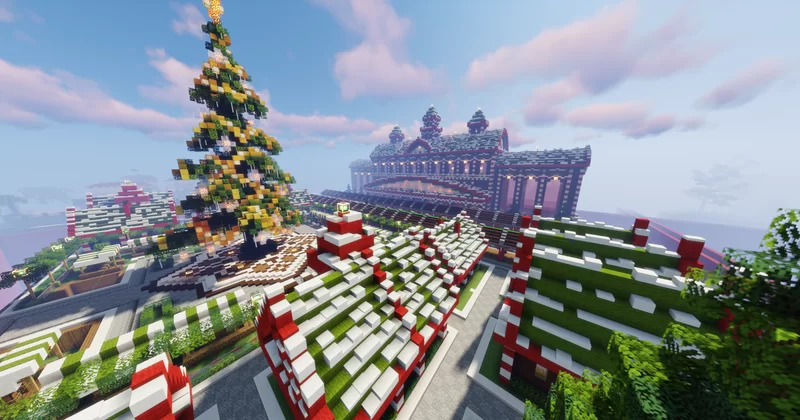 Spawn CHRISTMAS [FREE DOWLOAD] Minecraft Map