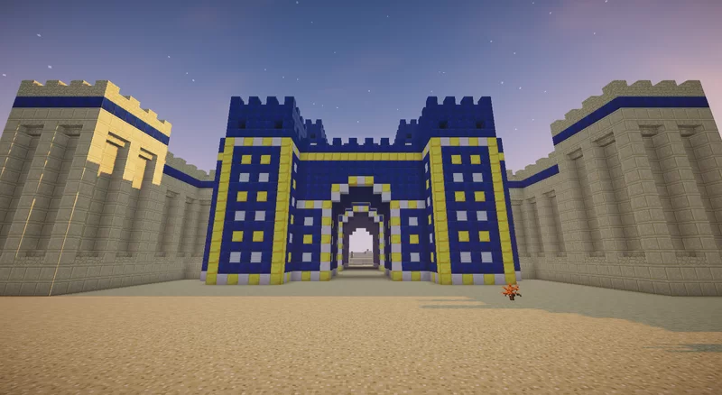 Ishtar Gate Minecraft Map