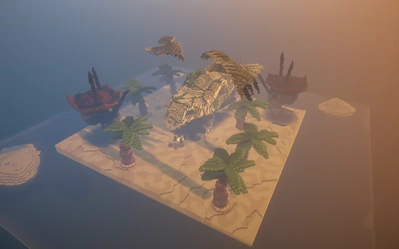 #17 SKULL KOTH MAP Minecraft Map