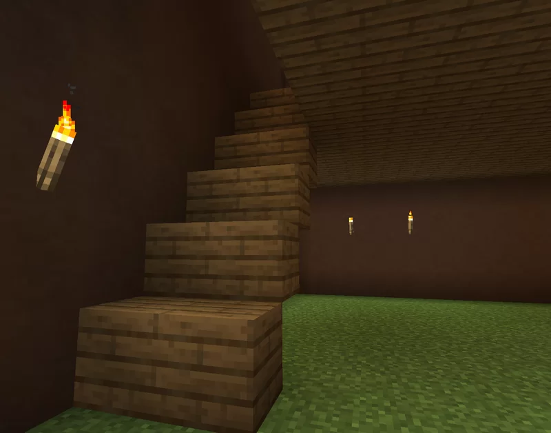 Giant azalea statue house base Minecraft Map