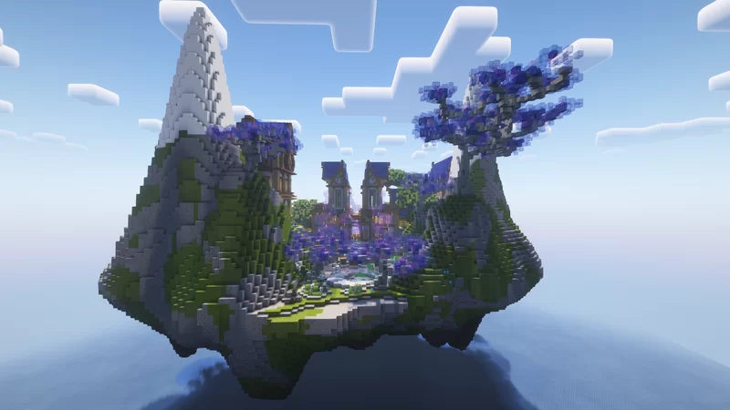 Flying Island Minecraft Map
